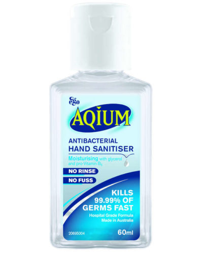 Aqium 60ml hand sanitiser - Safety Store Australia