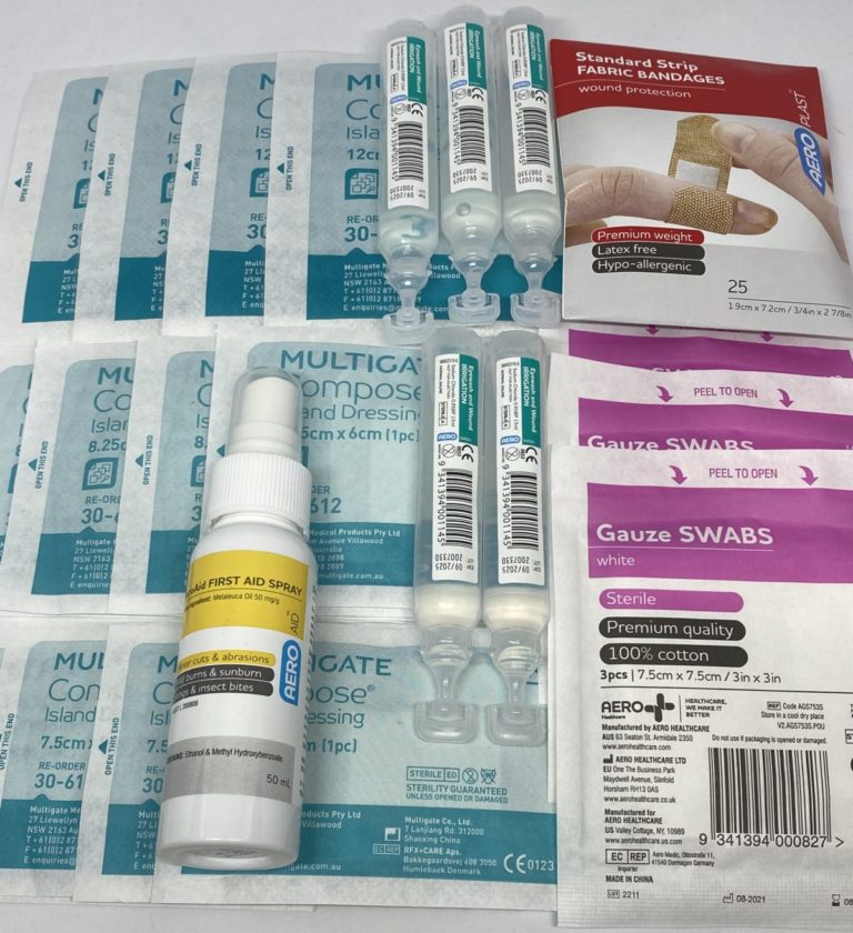 Minor wounds upgrade/ refill - Safety Store Australia