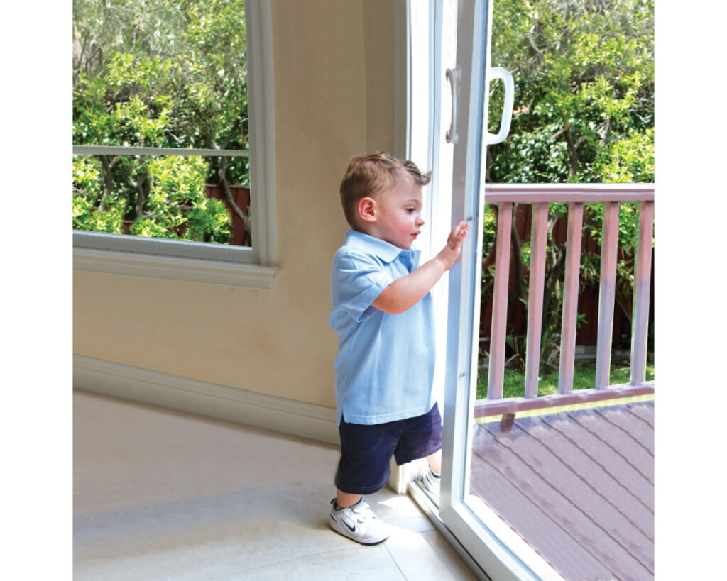 Sliding door & window restrictor - Safety Store Australia